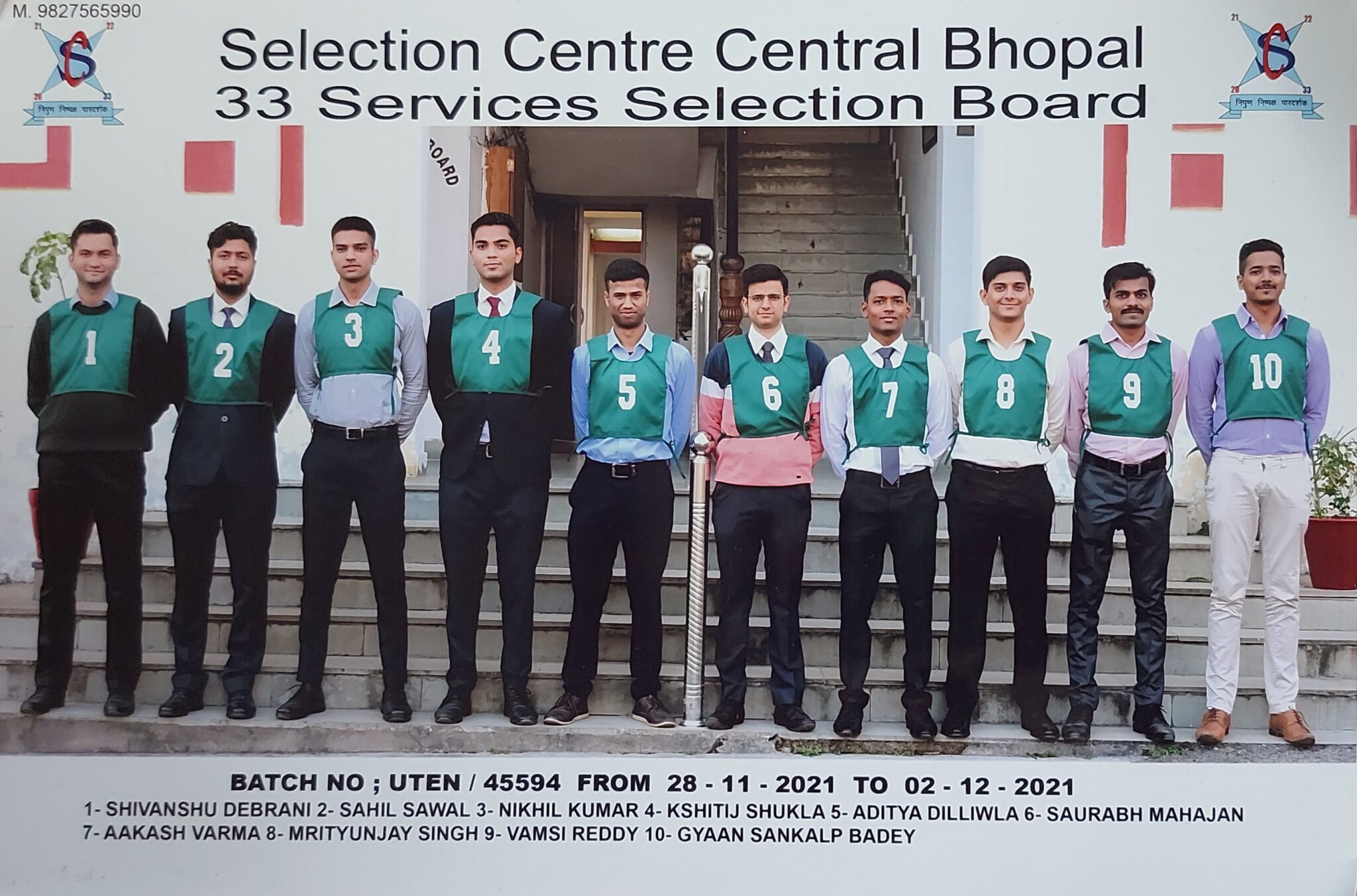 Naval Entry, 33 SSB Bhopal - SSB Experience - SSBPsych