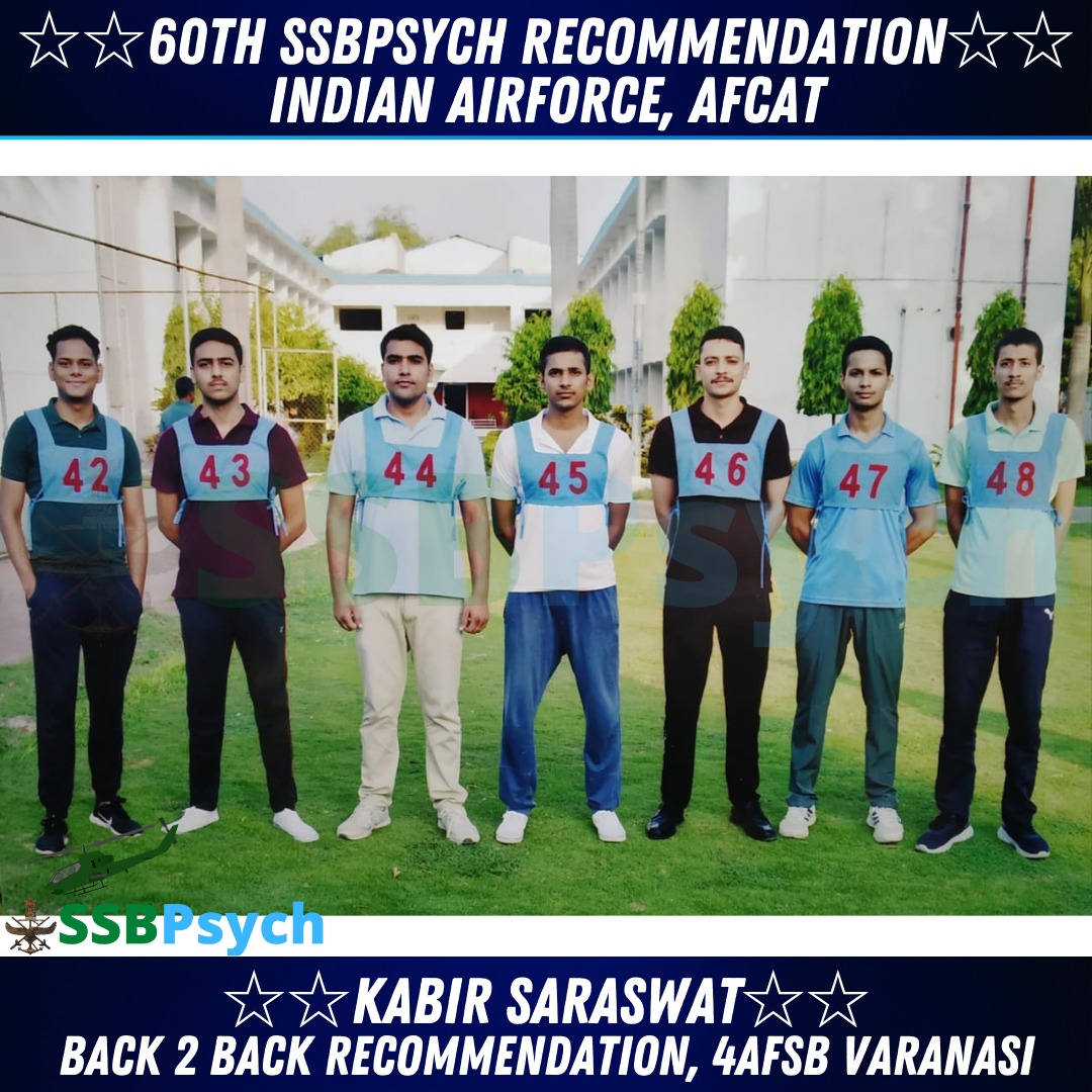 SSB Experience -4 AFSB Varanasi - SSBPsych