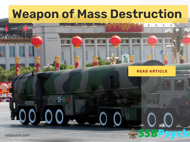 Weapon of Mass Destruction - SSBPsych
